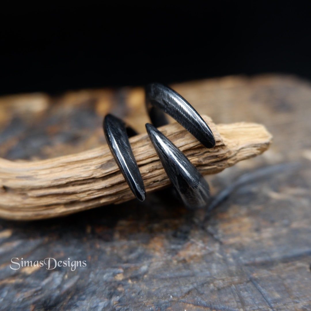 Hand Forged Iron Three Claws Ring, Faceded Iron Ring, Pagan Ring, 6th ...