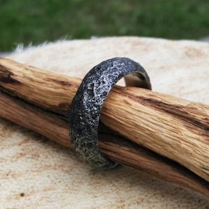 Iron Ring, Iron Band, Rustic Ring, Unisex Ring, Unique Ring, 6th ...