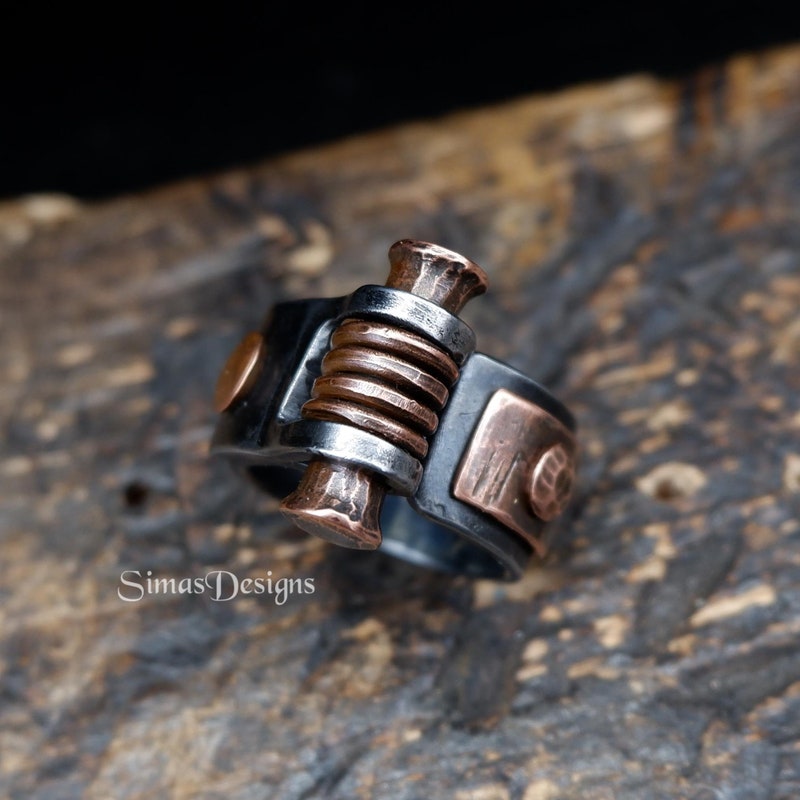 Hand Forged Ring - Etsy