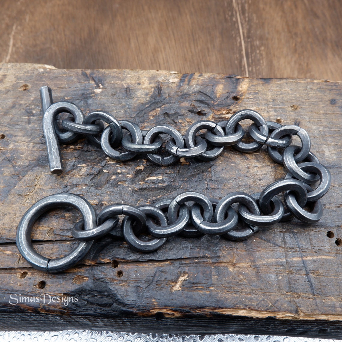 Chunky Iron Chain Bracelet Heavy Bracelet Massive Bracelet - Etsy