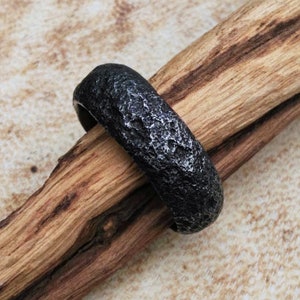 Iron Ring, Iron Band, Rustic Ring, Unisex Ring, Unique Ring, 6th ...