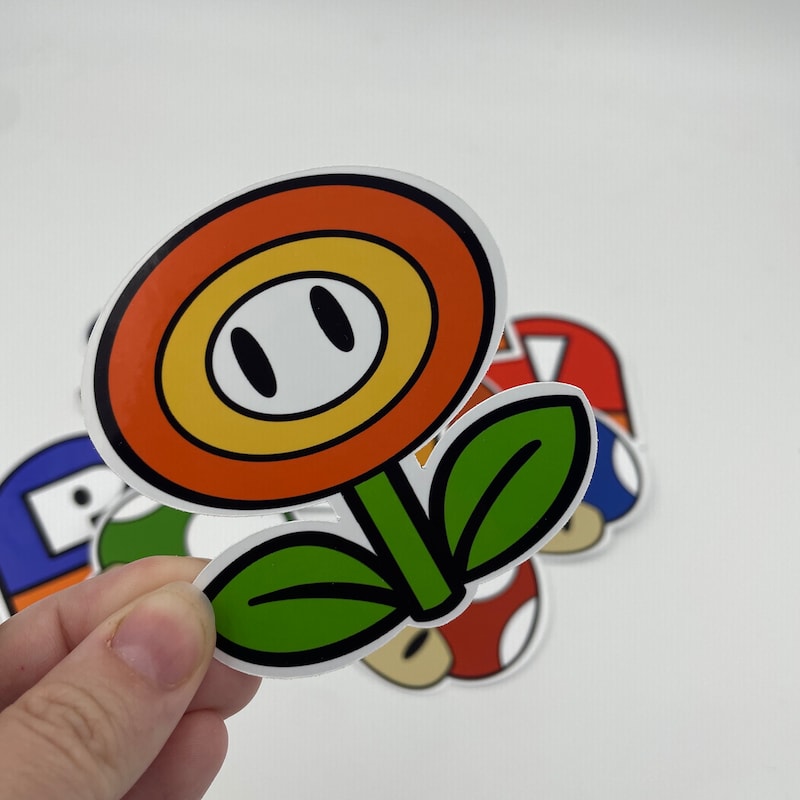 Mario Fire Flower - Etsy