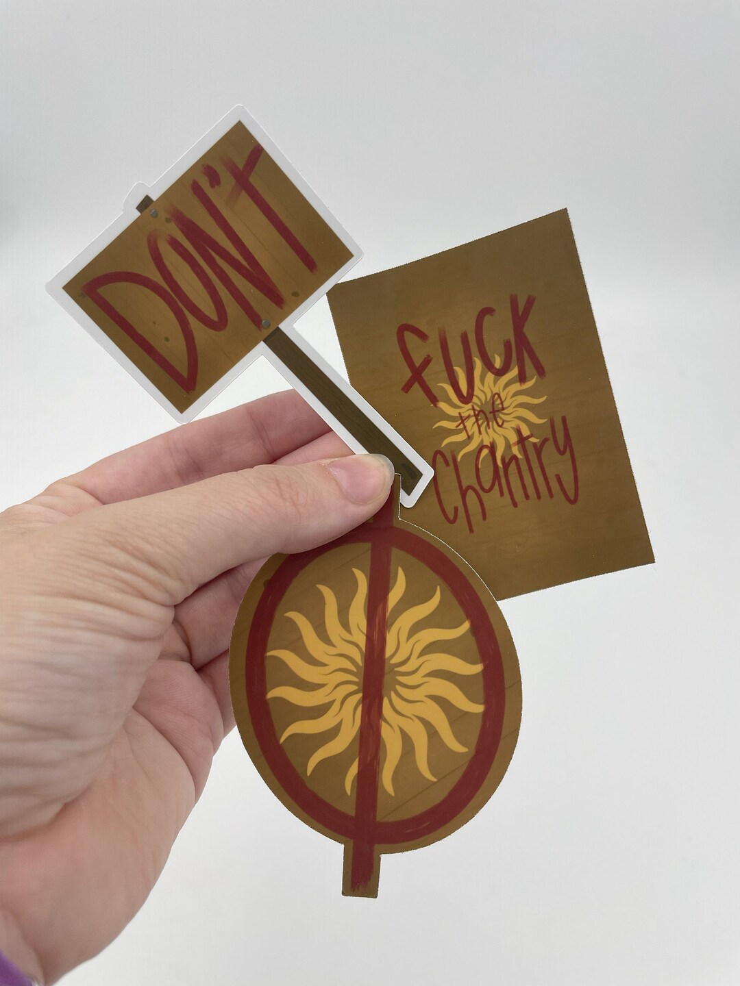 Dragon Age 2 Sticker Set Dragon Age Inspired, F the Chantry, Don't Sign ...