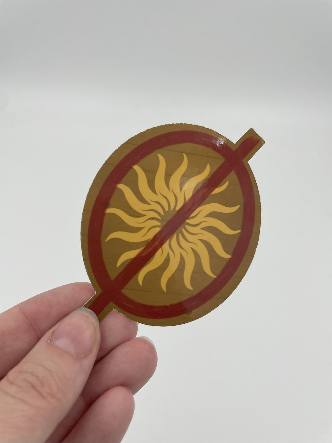 Anti-chantry Sticker Dragon Age Inspired, Chantry Sunburst With ...