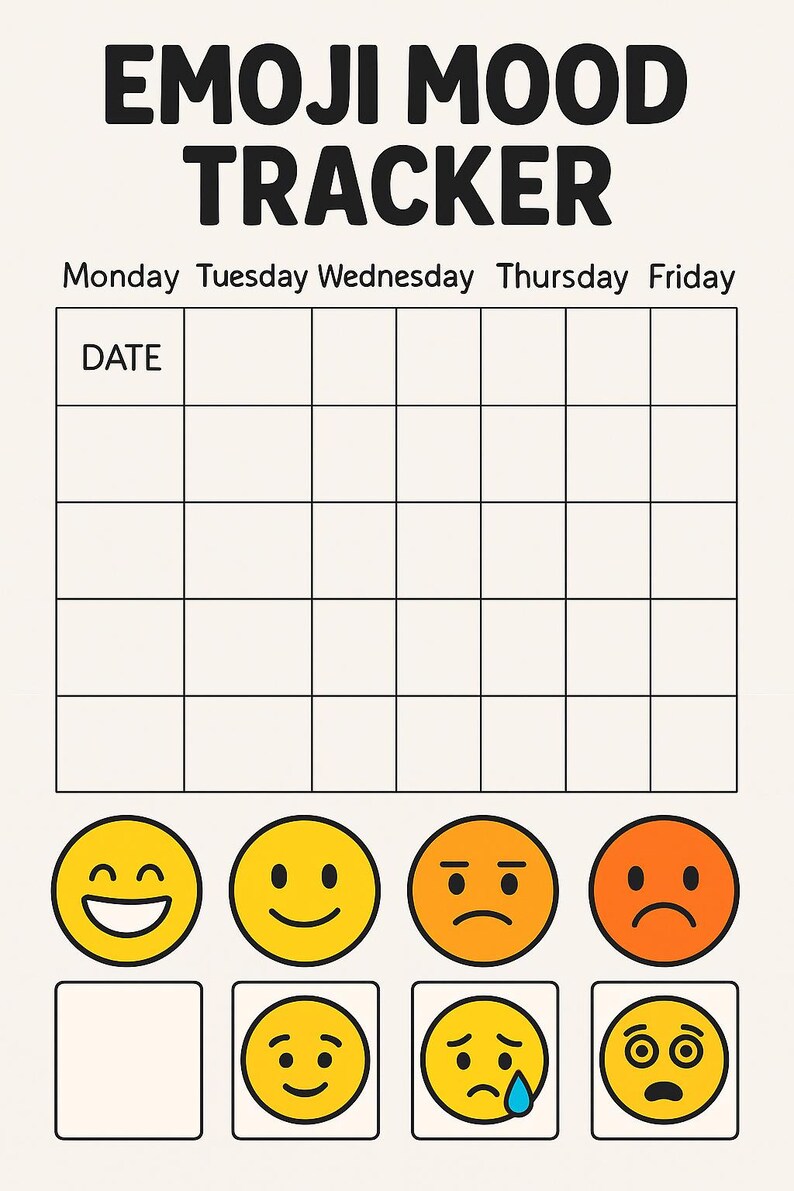 Meme Affirmation Cards + Emoji Printable Set | Digital Weekly Planner ...