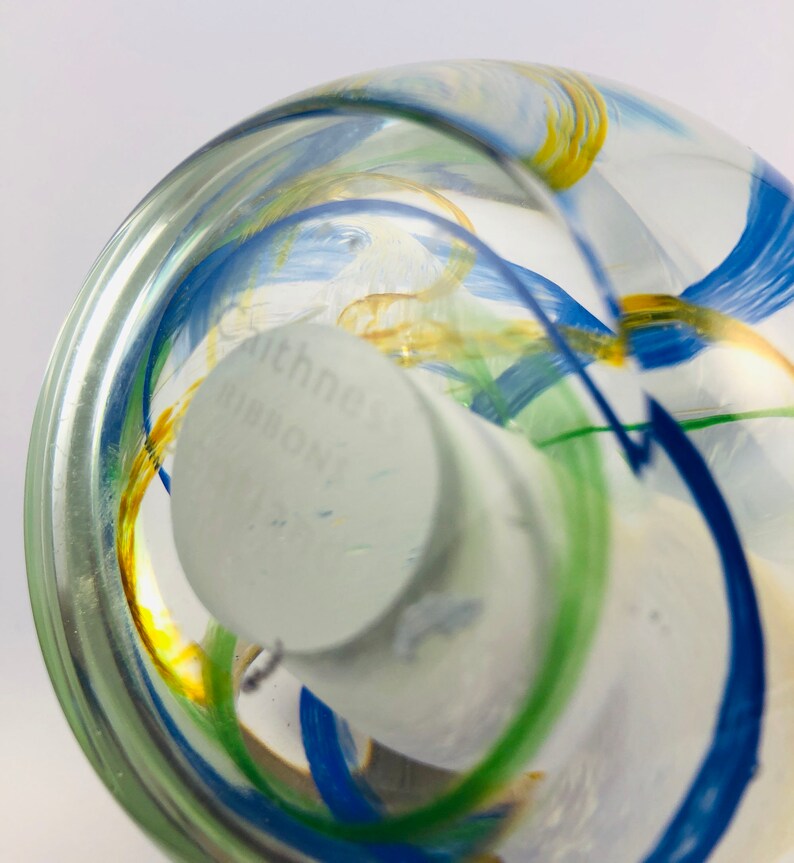 Glass Paper Weight Caithness Scotland - Etsy