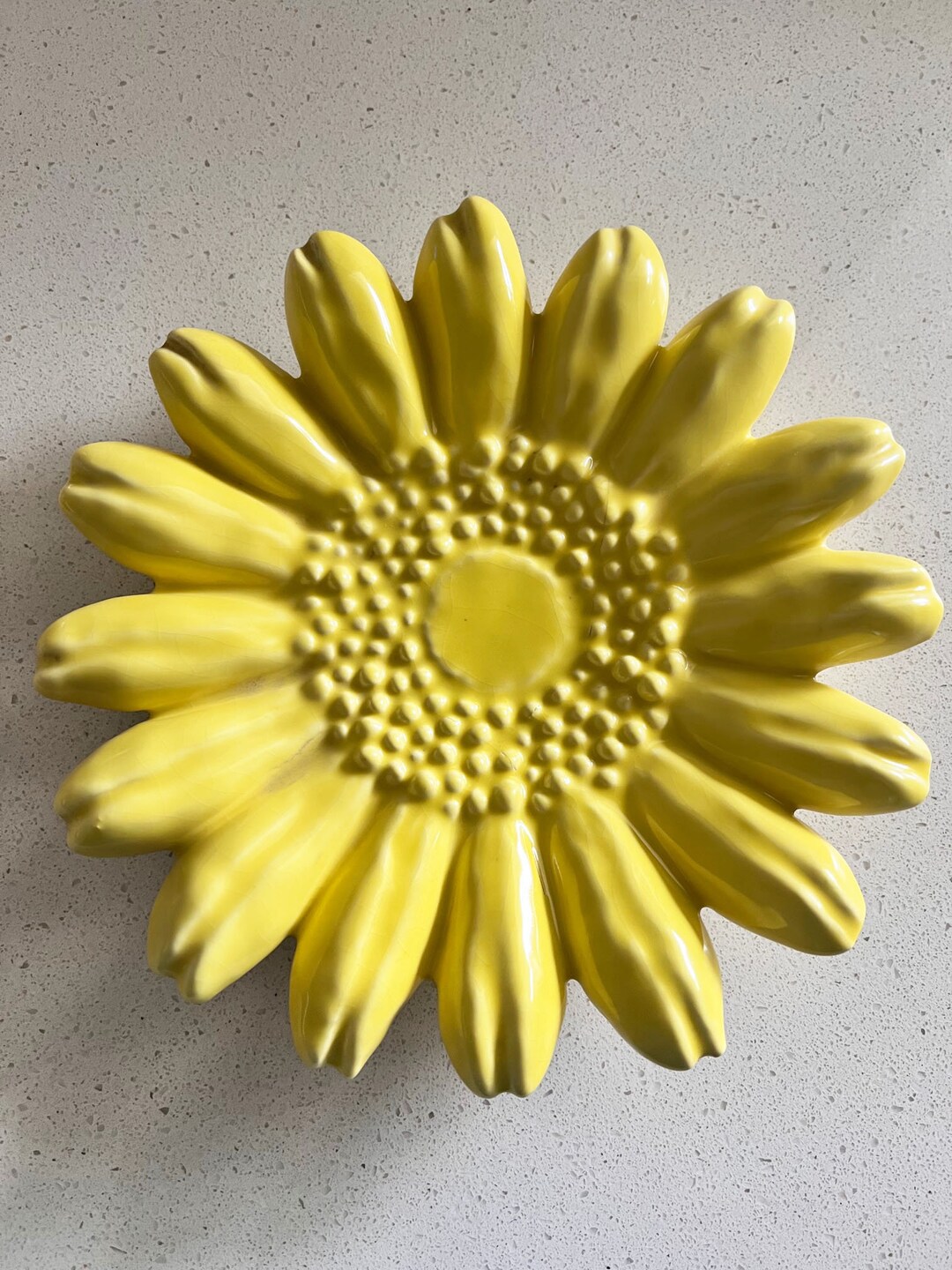 Grayson Arts Yellow Sunflower Plate California - Etsy