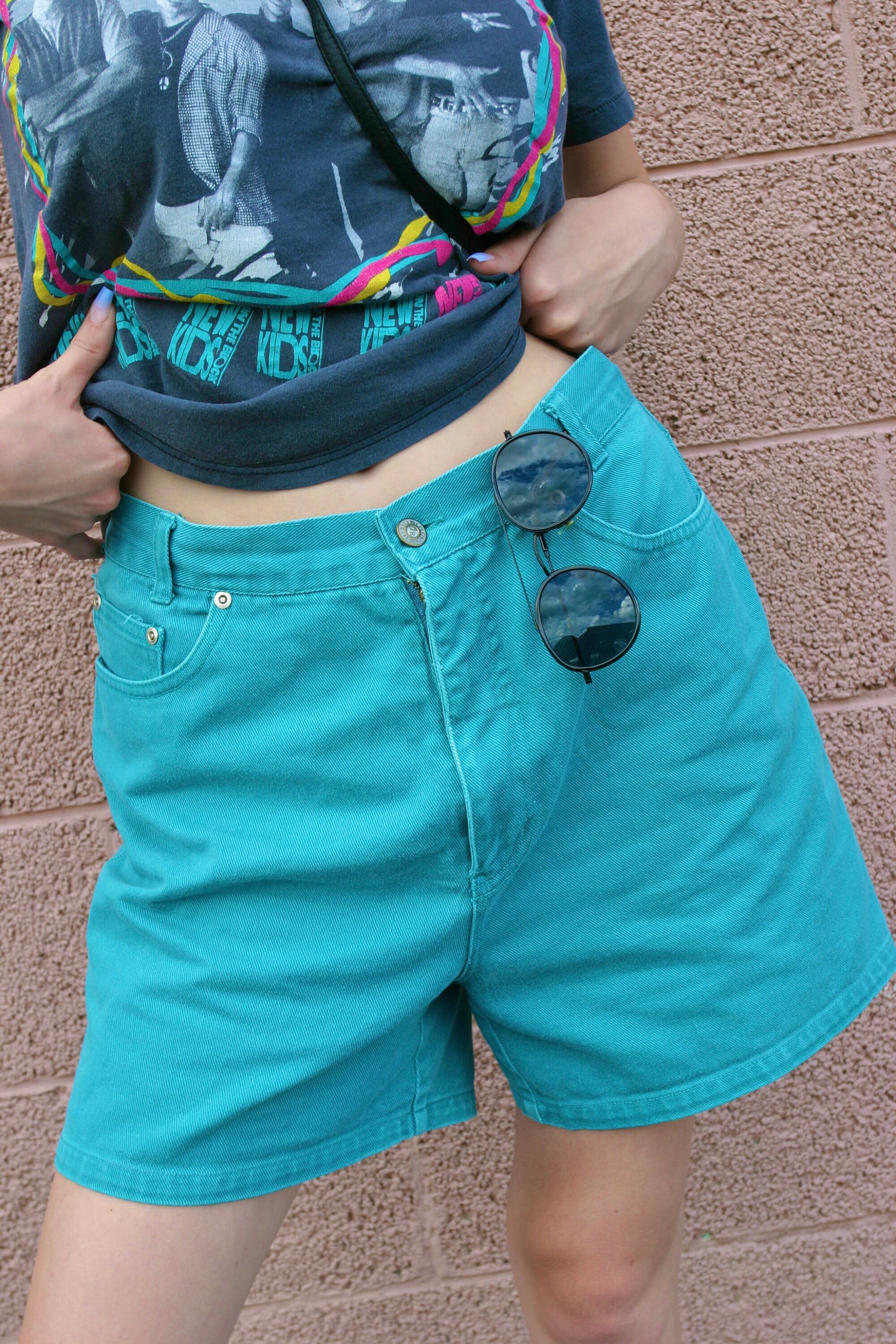 Vintage True Blue Jean Shorts - Etsy