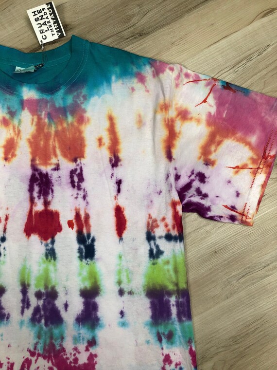 Vintage Tie Dye 'ATC' Tee - Gem