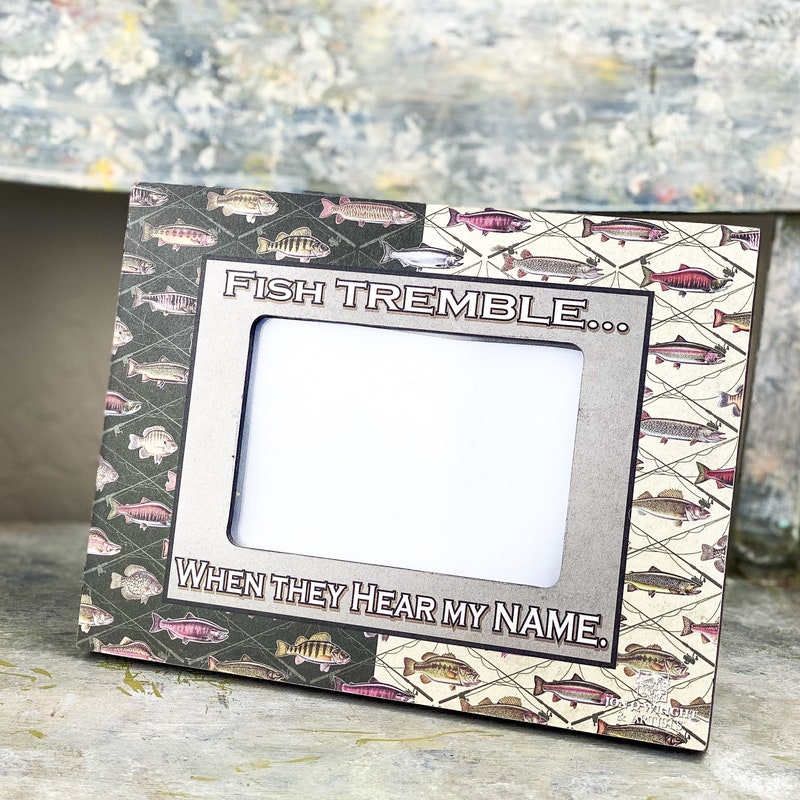 Fishing Pole Picture Frame - Etsy