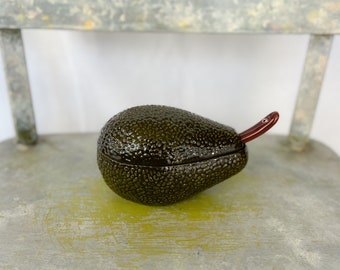 Ceramic Avocado Dish - Etsy
