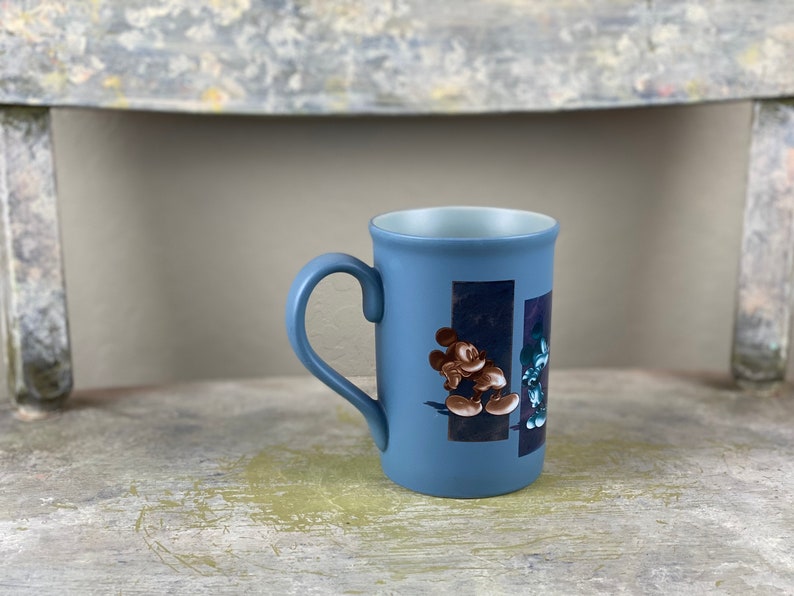 Walt Disney World Coffee Mug Cup Blue Disney Parks Mickey - Etsy