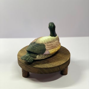 Vintage Original Artmark Rustic Ceramic Duck Figure 6” - Etsy