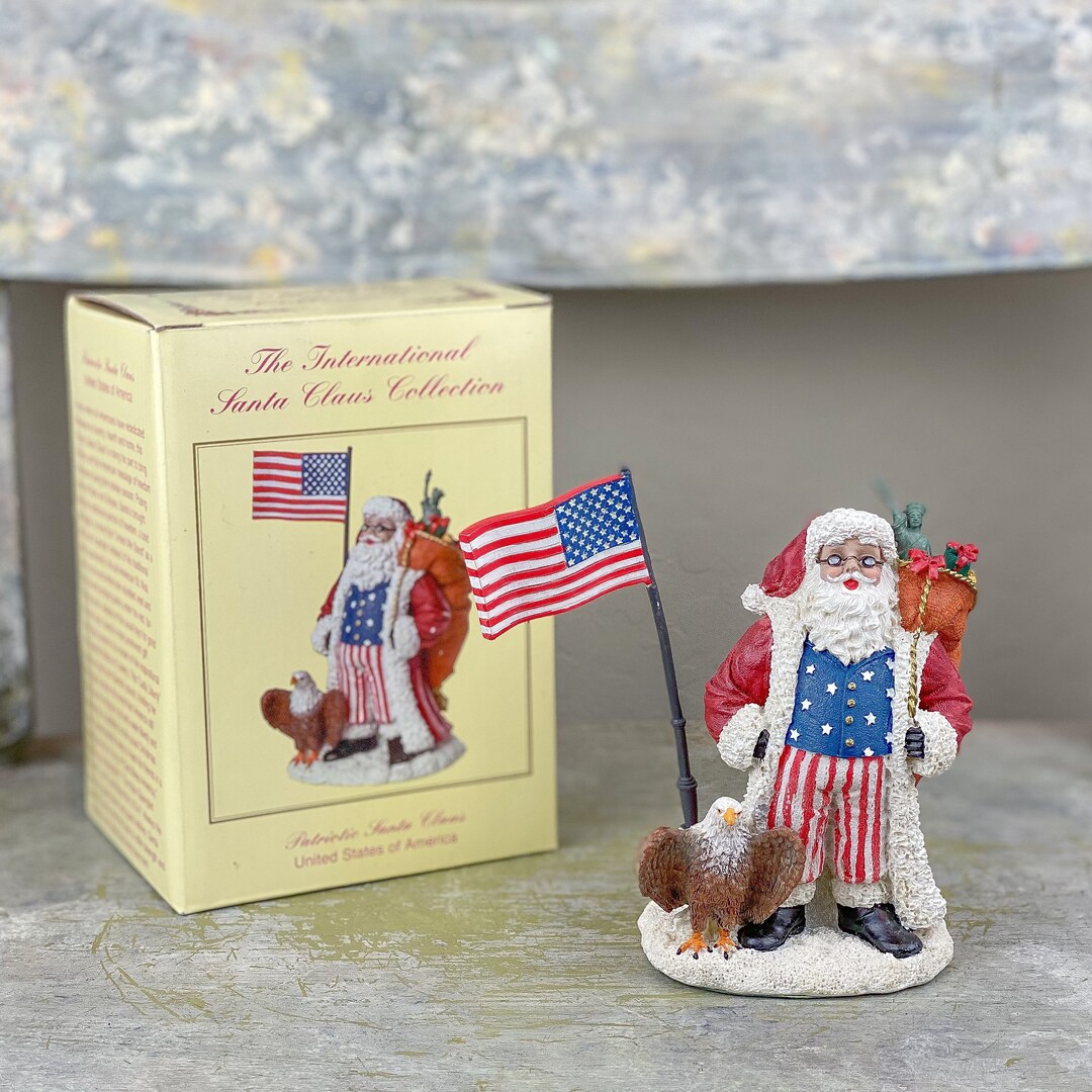 United States | Patriotic Santa Claus |the International Santa ...