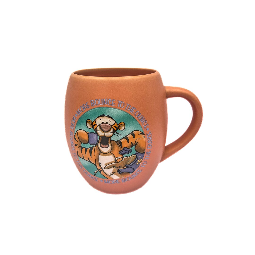 Disney Tigger the Tiger more Bounce to the Ounce Mug 12 Oz Salmon ...