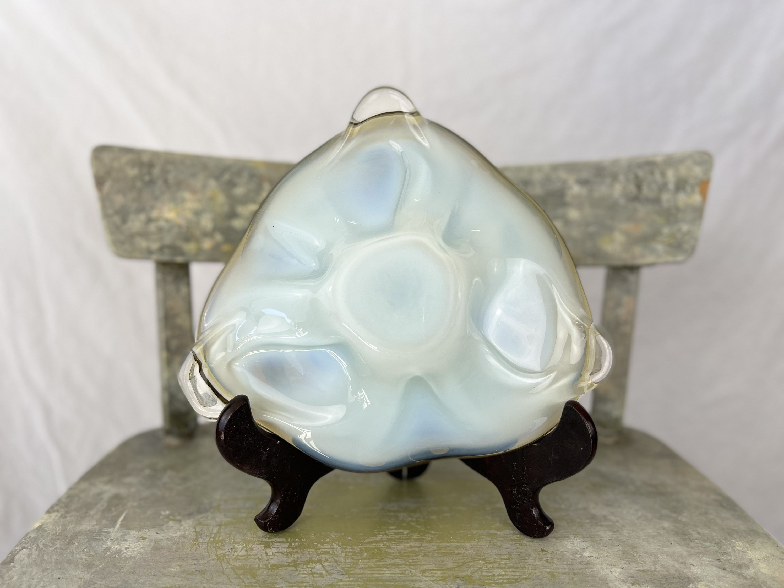 Heavy Vintage Mid Century MURANO Glass Italy Multi-color | Etsy