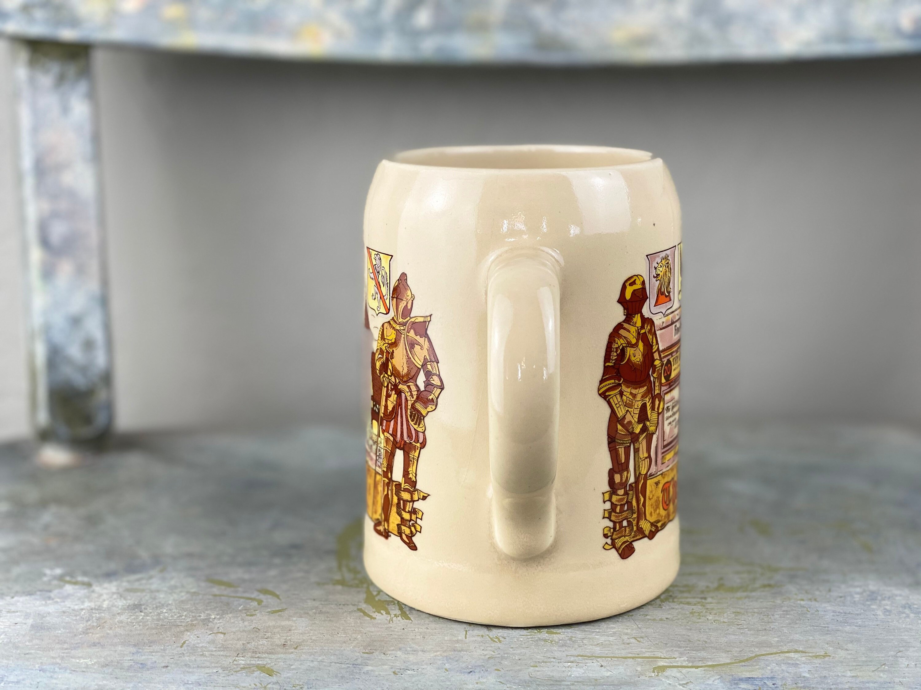 Mader’s Restaurant 80th Anniversary Gemütlichkeit German Beer Mug Cup ...