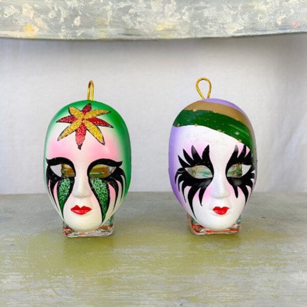 Ceramic Mardi Gras Mask - Etsy