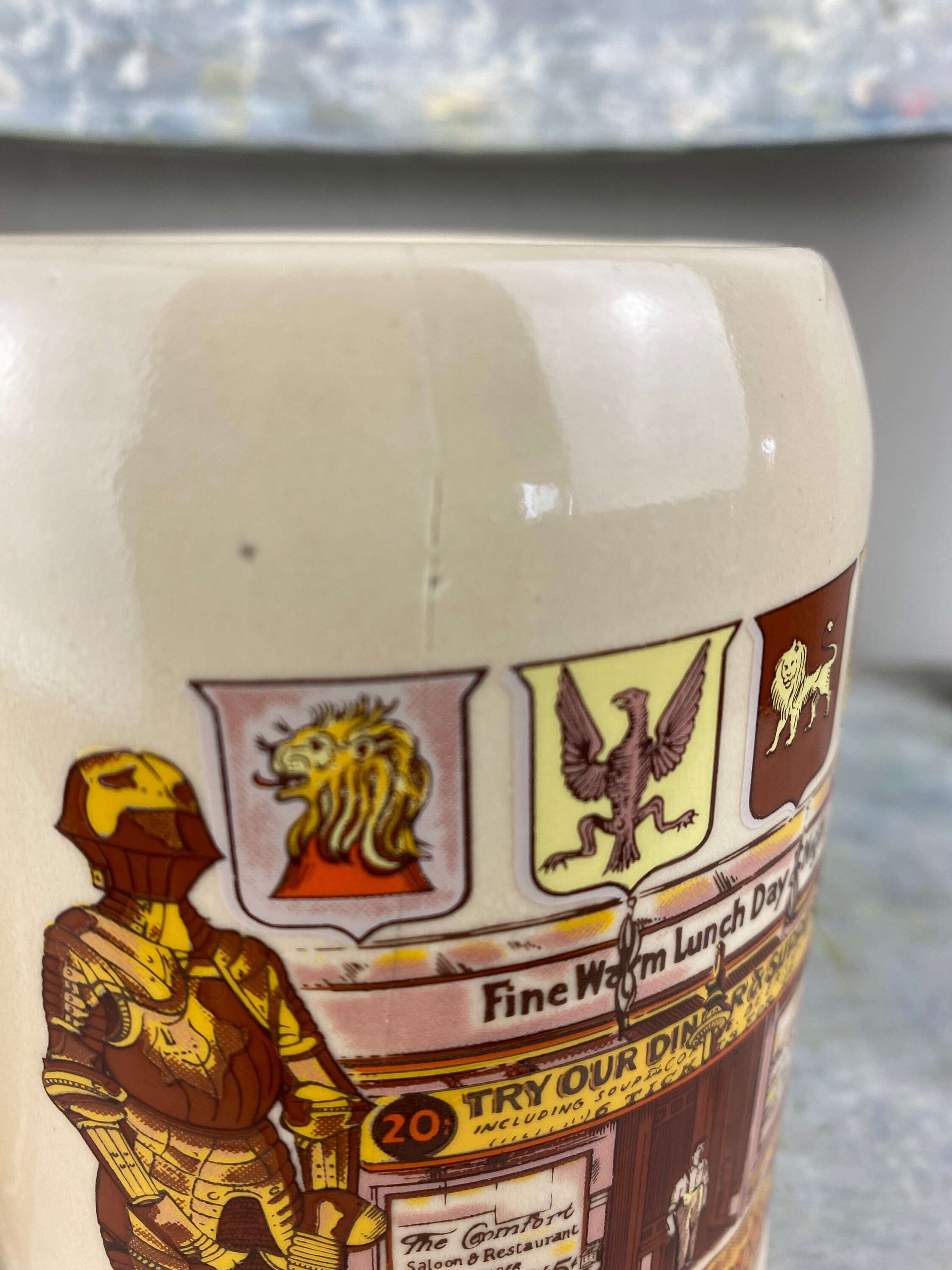 Mader’s Restaurant 80th Anniversary Gemütlichkeit German Beer Mug Cup ...