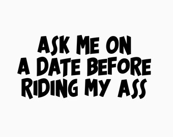 Driving Too Close Decal - Etsy