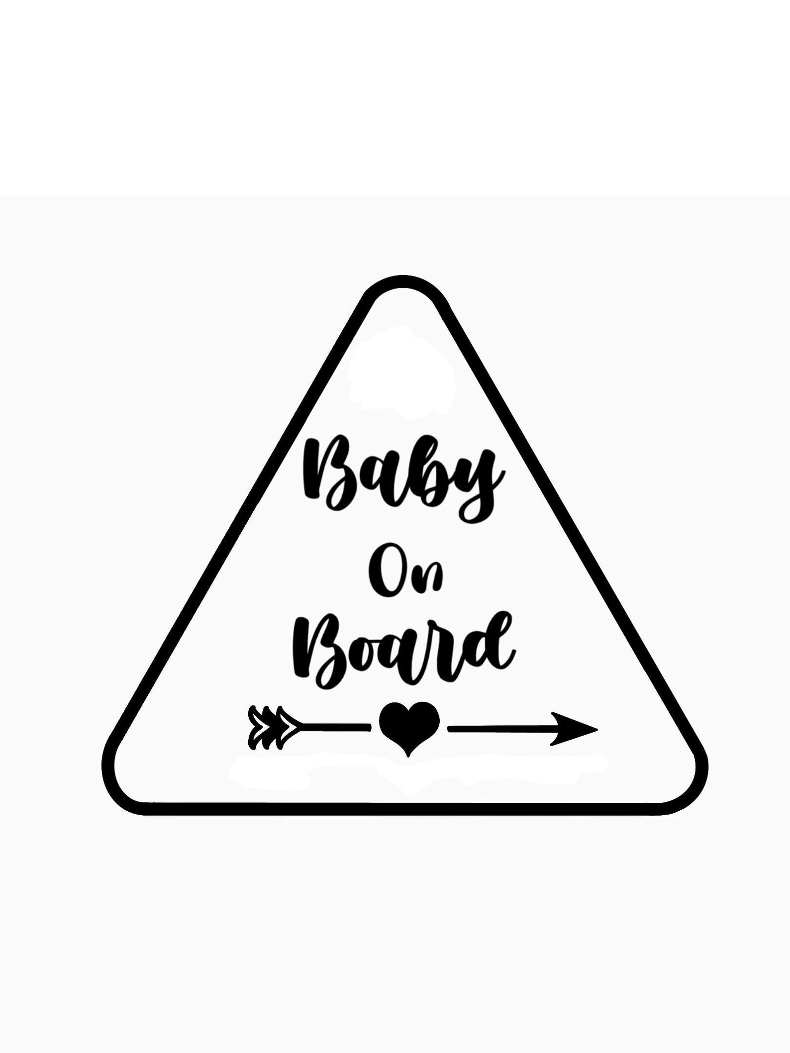 Baby on Board Bumper Sticker Newborn Baby Decal Family Car - Etsy
