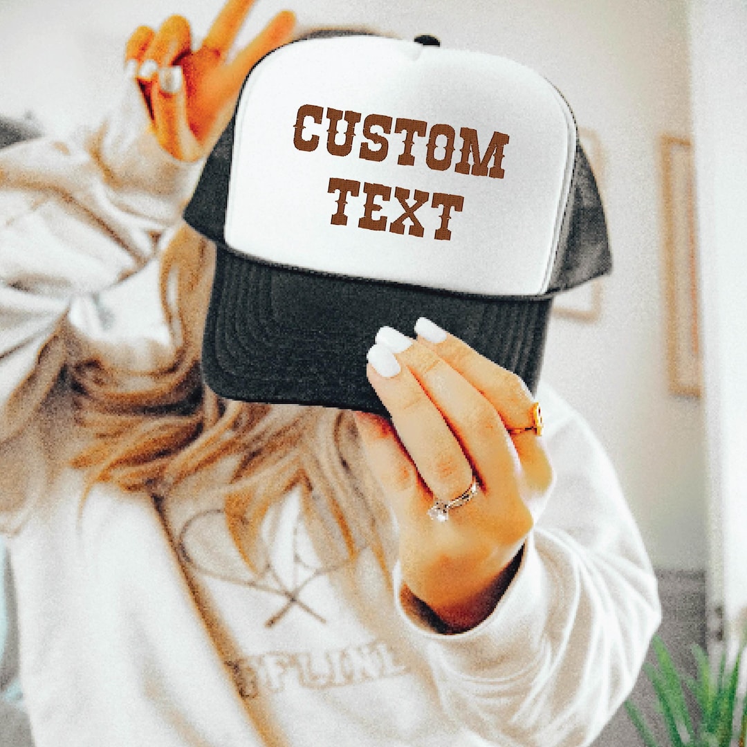 Embroidered Custom Hat | Personalized Hats | Personalized Cap | Custom ...