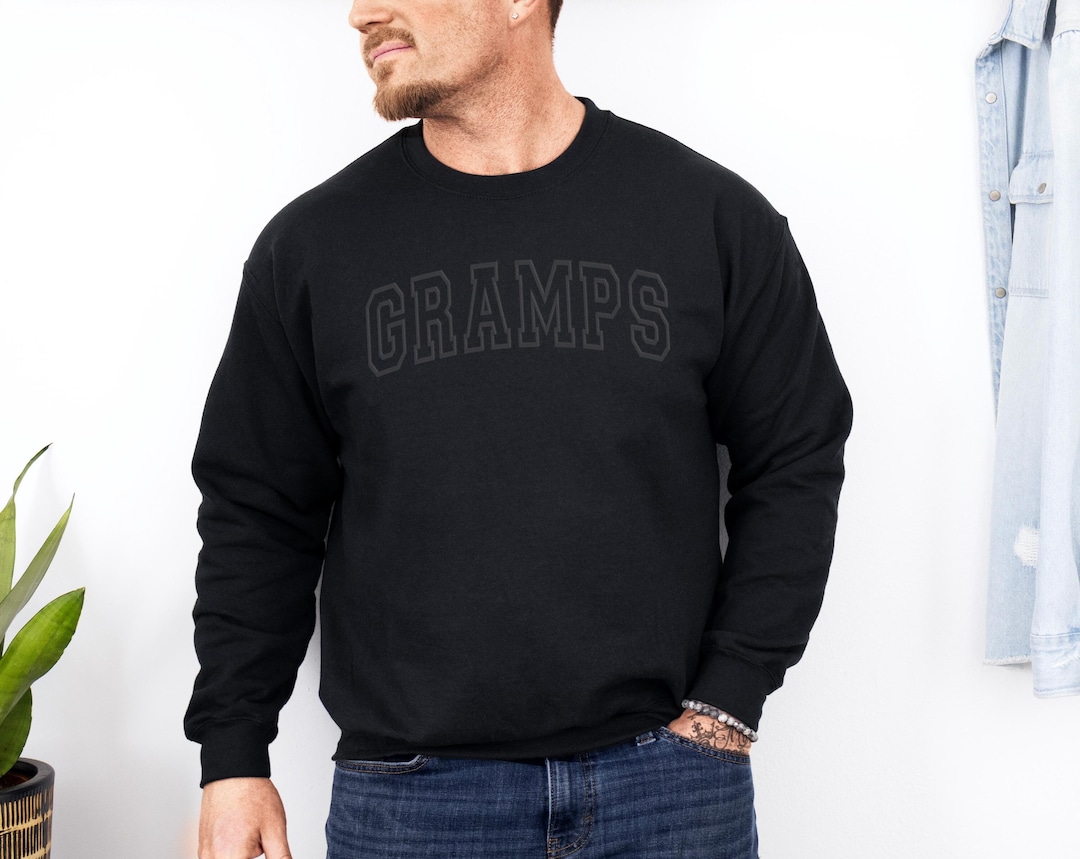 Gramps Sweatshirt – Puff Print, Custom Grandkids Names - Etsy