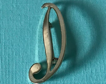 Letter D Brooch - Etsy
