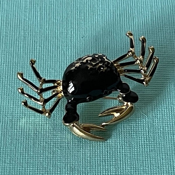 Crab Brooch - Etsy
