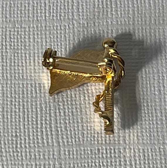 Vintage flag brooch, small flag pin, USA Save America… - Gem