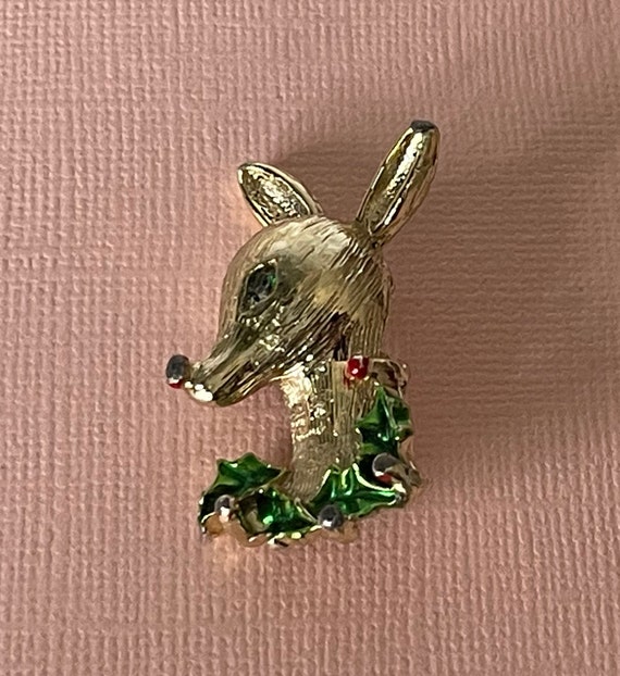 vintage rudolph reindeer - Gem
