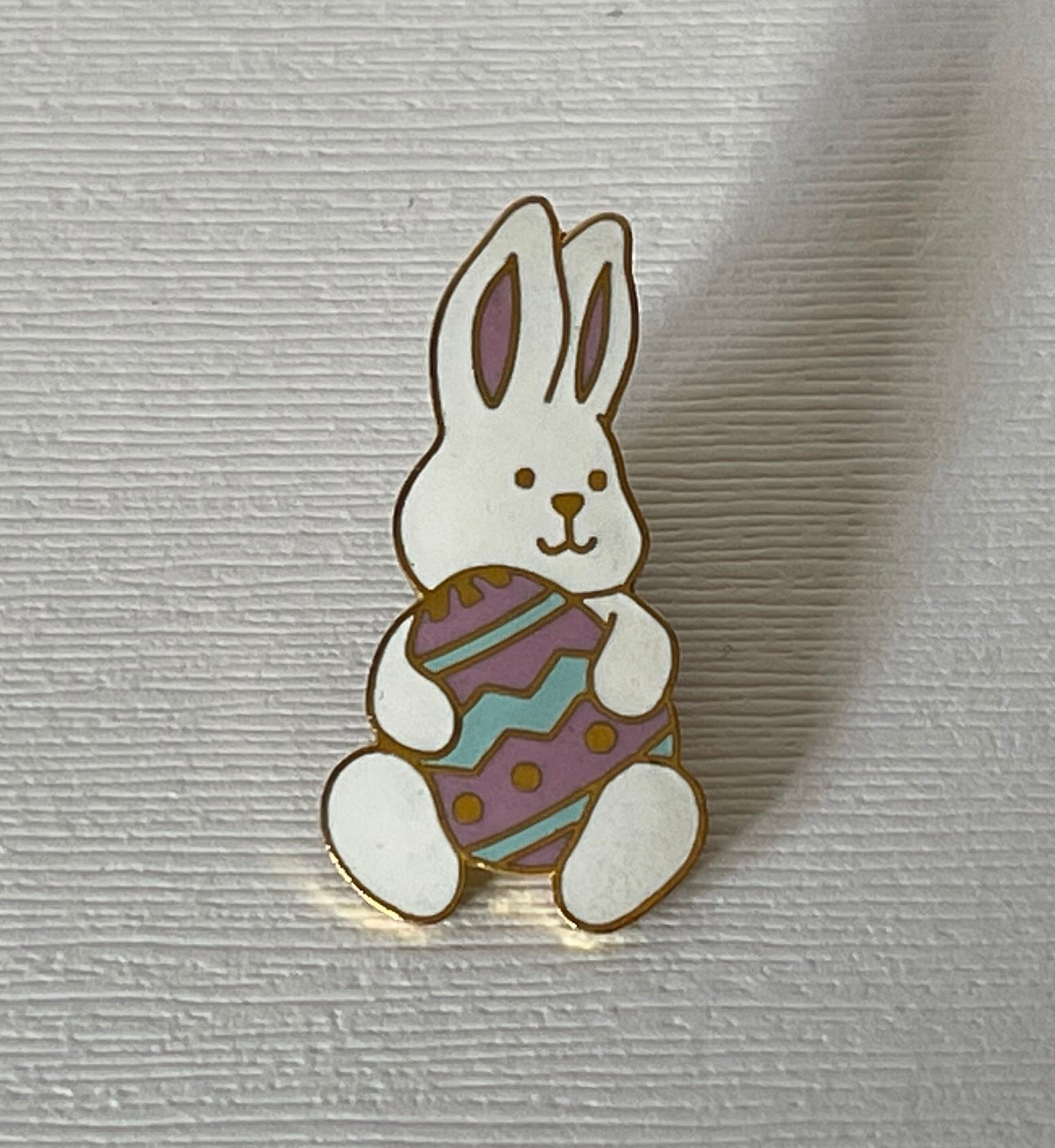 Vintage Easter Pin, Easter Brooch, Easter Tie Tack, Easter Bunny Brooch ...