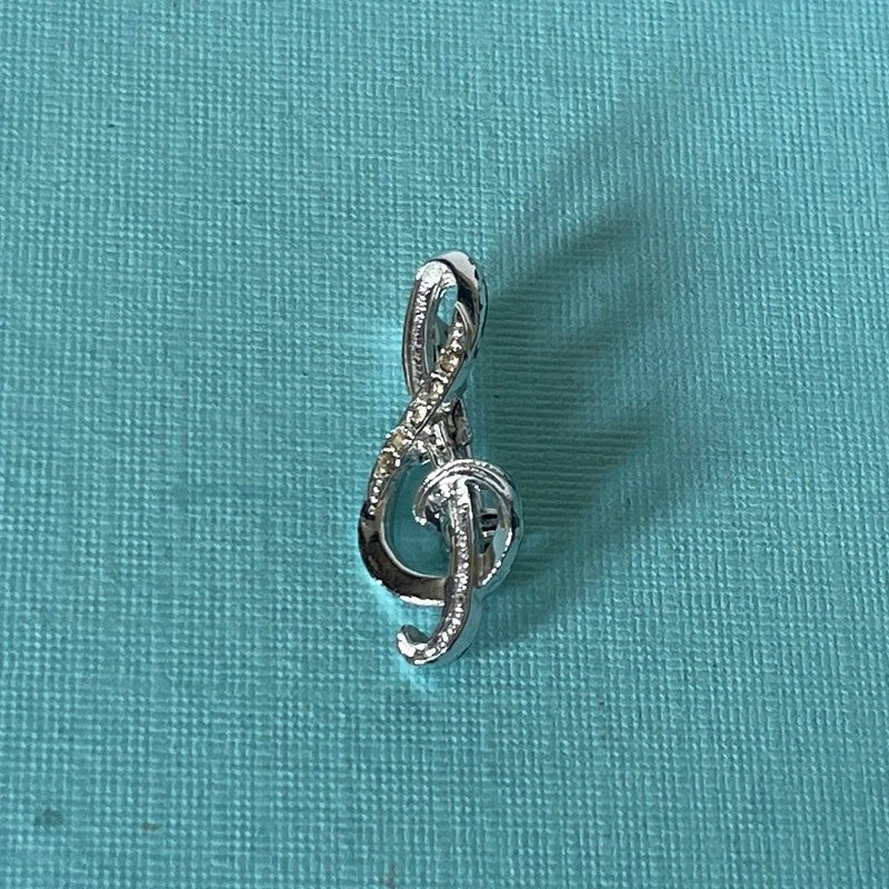 Treble Clef Pin - Etsy