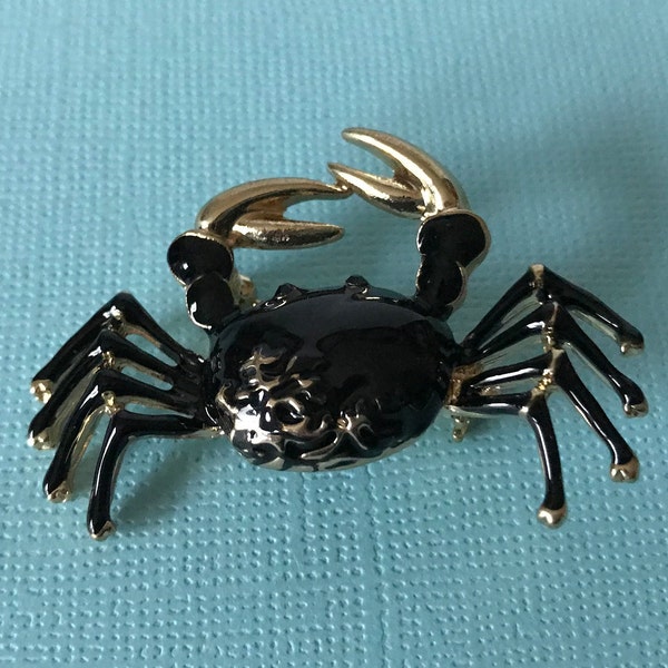Crab Pin - Etsy