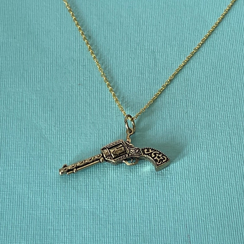 Revolver Charm - Etsy