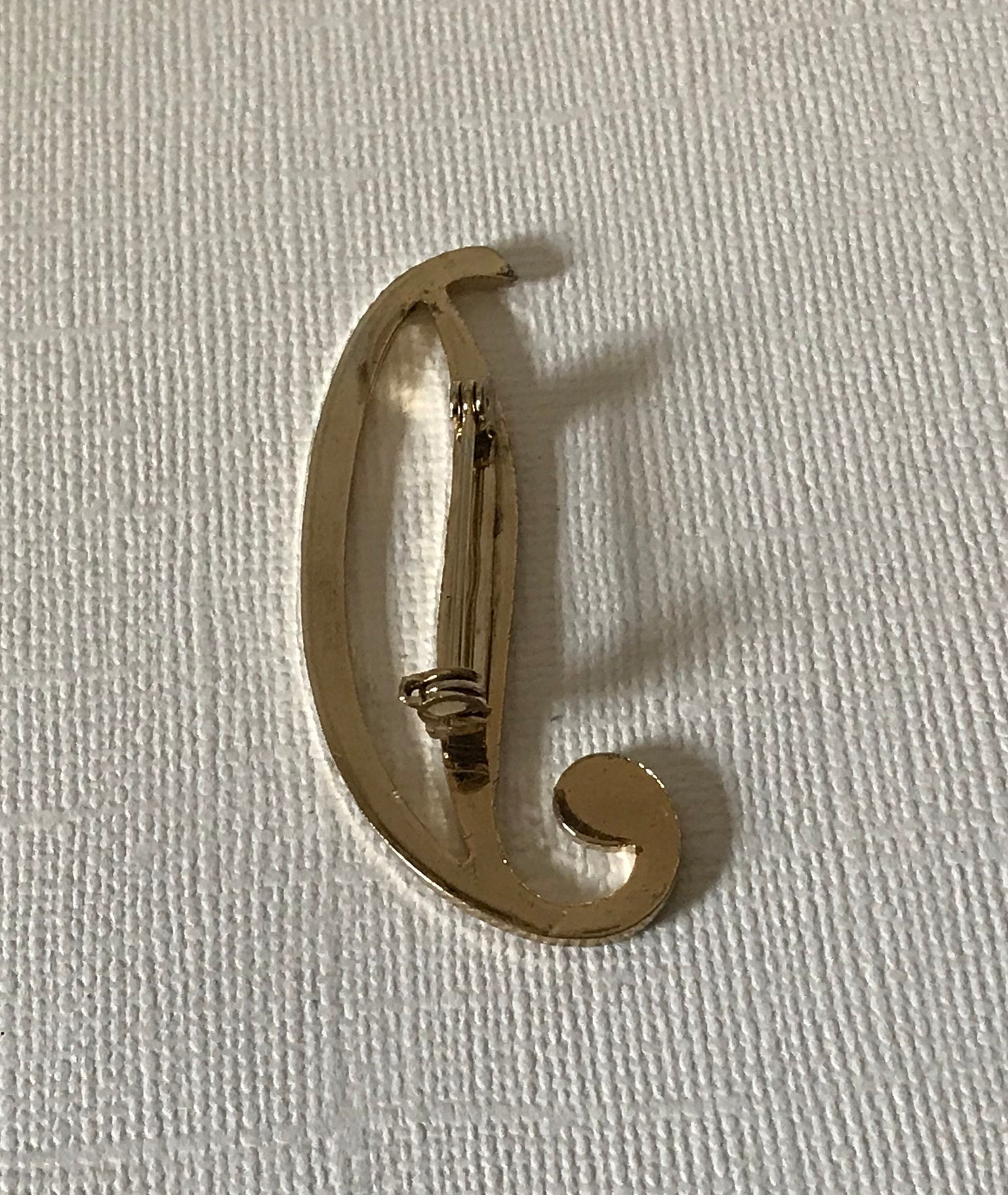 Vintage Letter D Brooch Monogram Brooch Silver D Brooch - Etsy UK