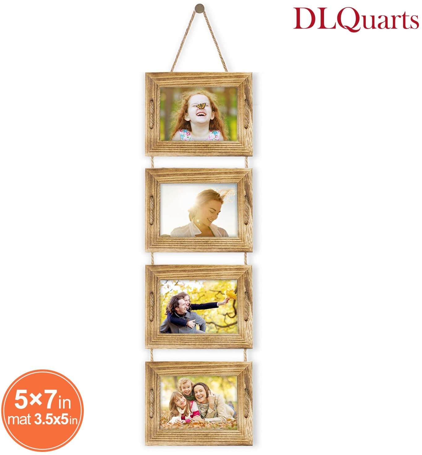 Collage Picture Frame Display 4 Photos on Your Wall | Etsy