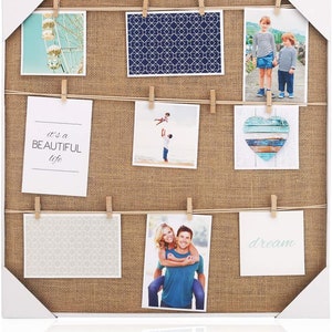 Clip Photo Holder, Photo Collage Frame, Large Picture Display Frame ...