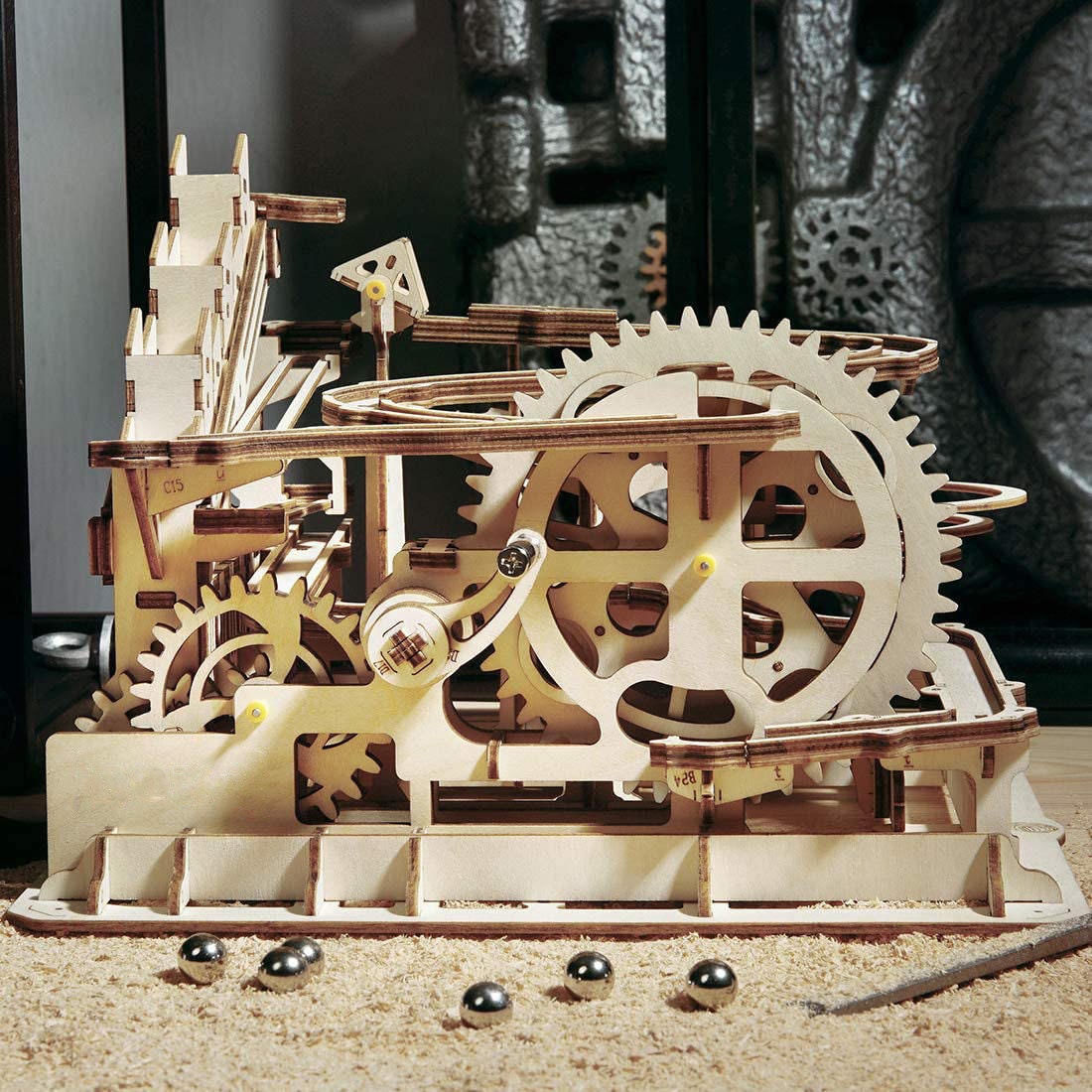 Mechanical 3D Wooden Puzzle Model Kit Adult Craft Set - Etsy