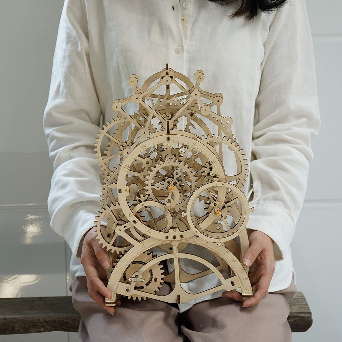 Mechanical Gear 3D Wooden Puzzle Craft Toy Best Gift for - Etsy