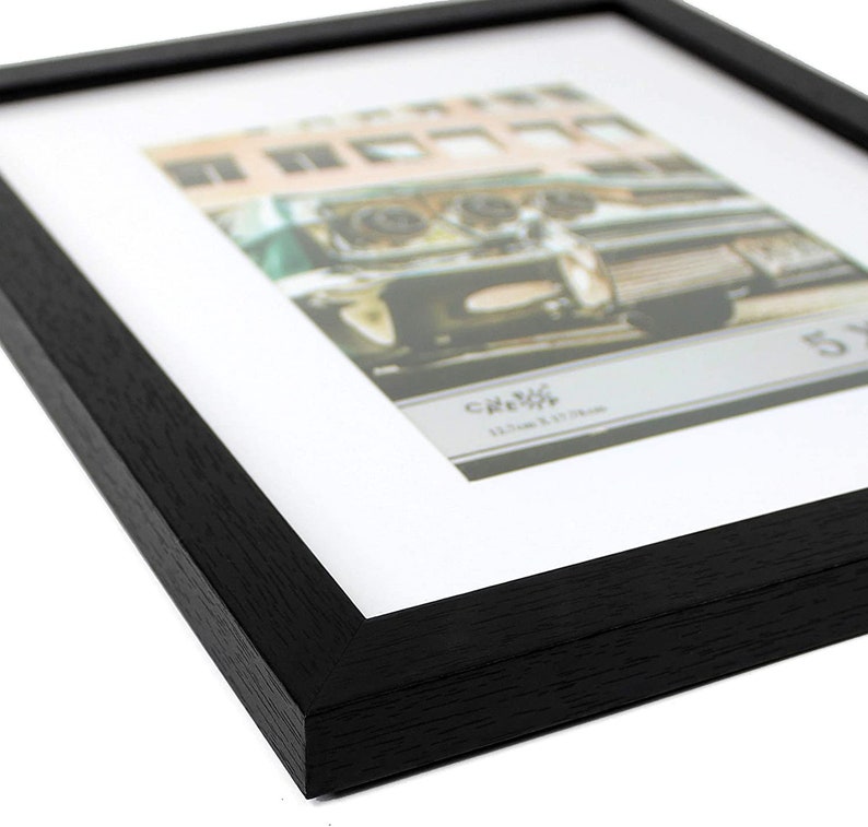 Picture Frame With Mat Set of 5 Made to Display Large Wall - Etsy