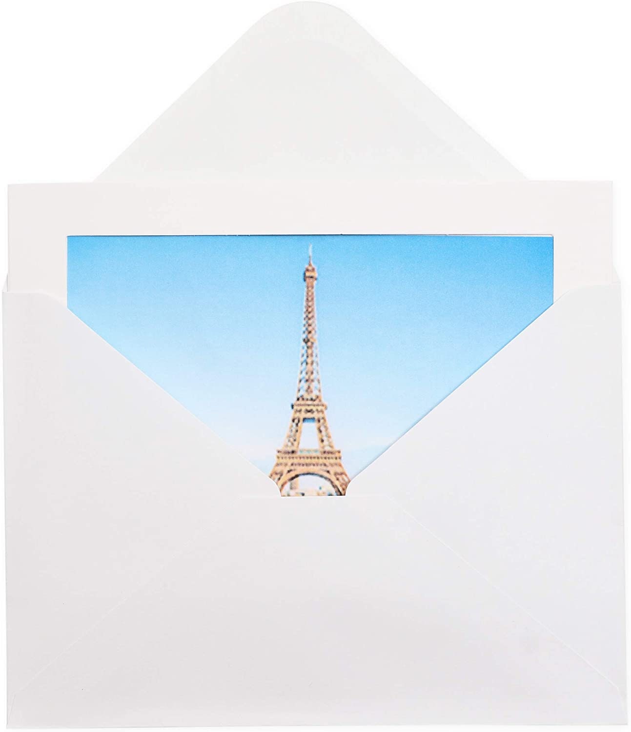 Picture Frame Note Cards for 4x6 Photo Inserts With Envelopes white, 48 ...