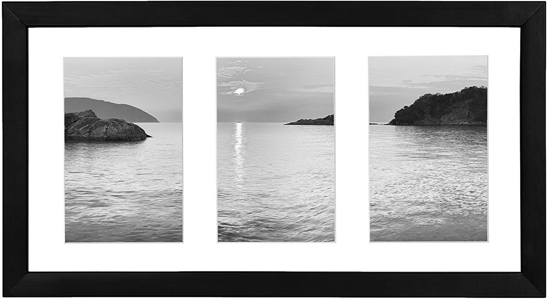 Collage Picture Frame Display Three Photos on Your Wall Perfect as a ...