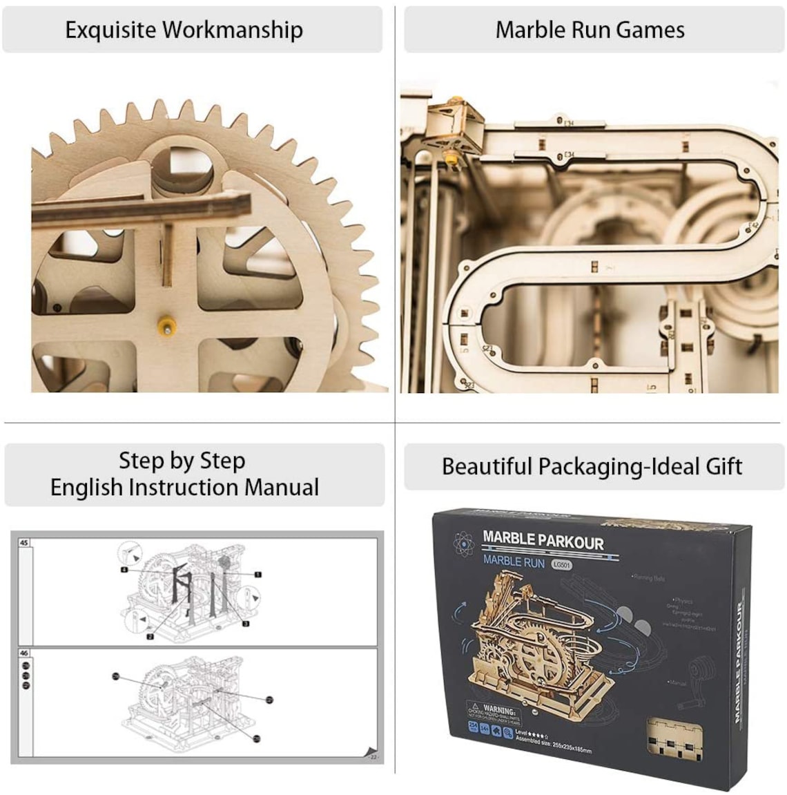 Mechanical 3D Wooden Puzzle Model Kit Adult Craft Set - Etsy