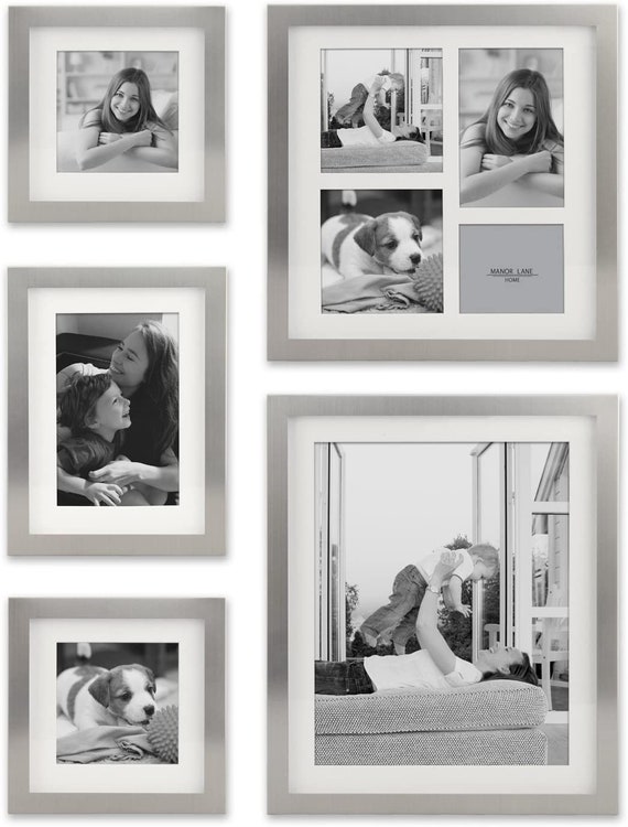 Decorative Stamped 5 Piece Photo Frame Set Wall Hanging - Etsy