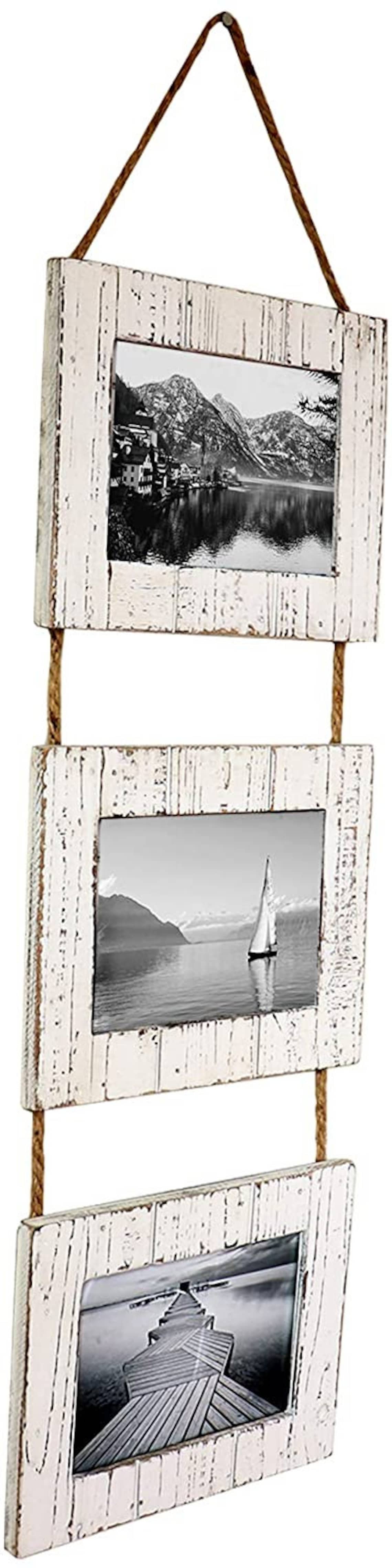 Rustic Farmhouse Distressed Picture Frames Vertical Wood Photo - Etsy