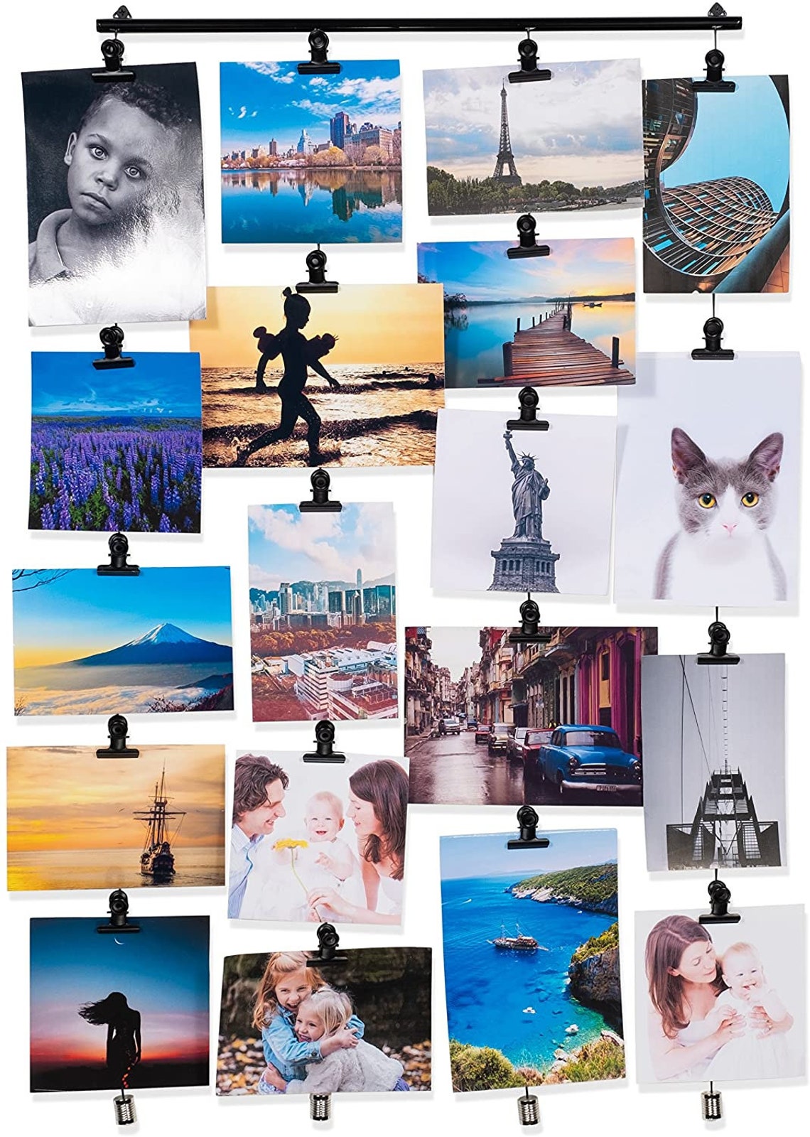 You-have-space Hanging Picture Display Photo Holder With 4 | Etsy