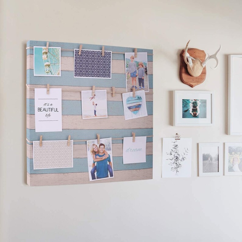 Clip Photo Holder Photo Collage Frame Large Picture Display - Etsy