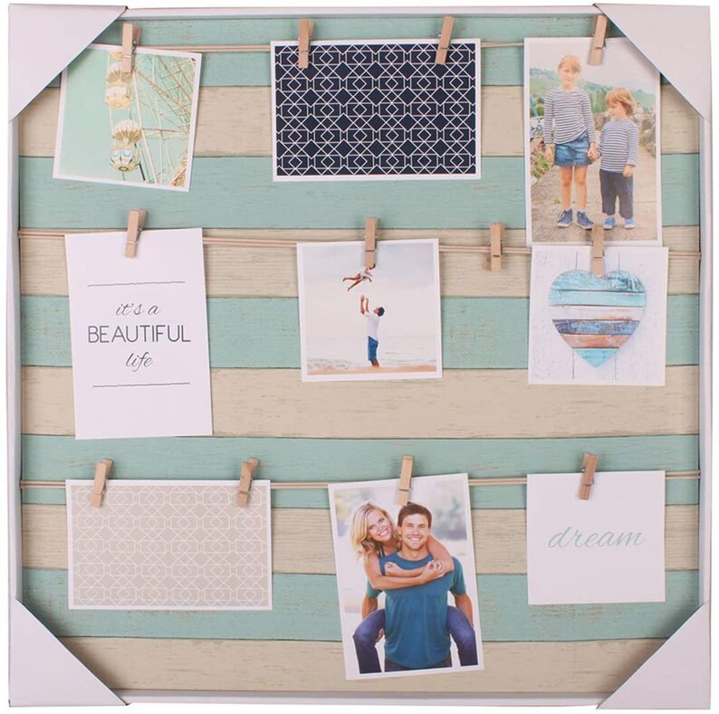 Clip Photo Holder Photo Collage Frame Large Picture Display - Etsy