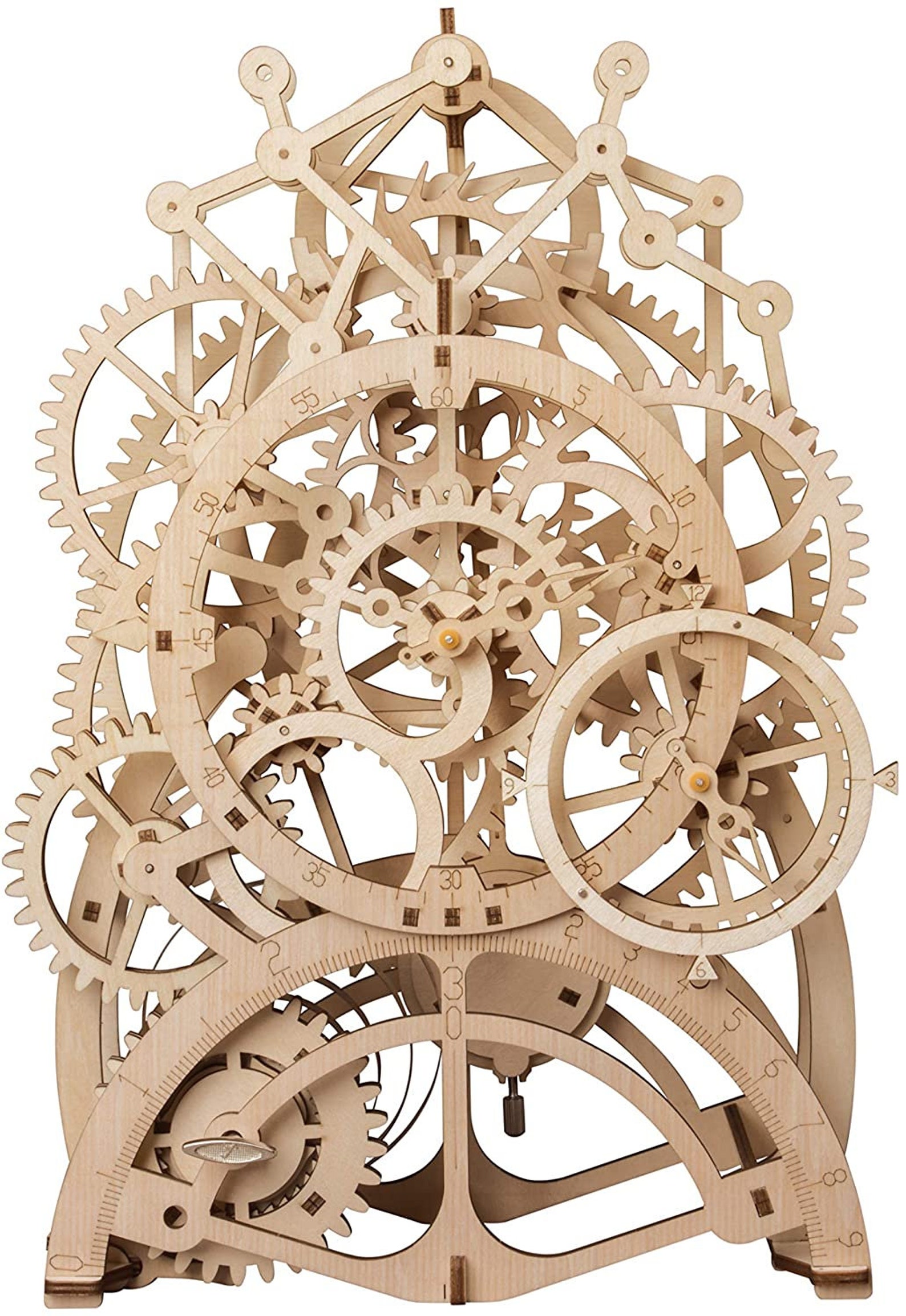 Mechanical Gear 3D Wooden Puzzle Craft Toy, Best Gift for Adults and ...